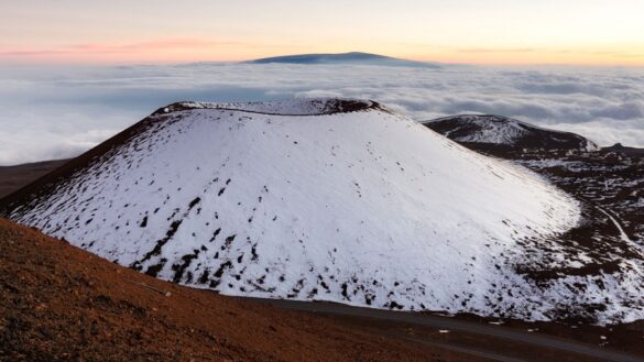 Volcán Mauna Kea supera desde su base a la montaña más alta del mundo ...
